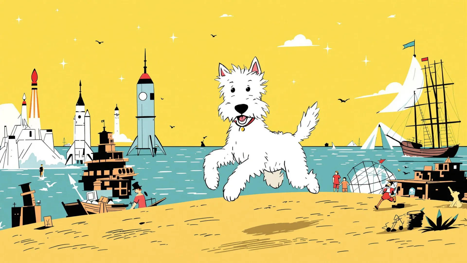 Milou : un chien de fiction devenu une légende – Polux.fr